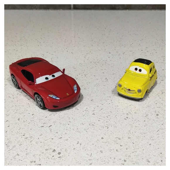 Disney | Toys | Disney Pixar Cars Diecast Car Luigi Ferrari F43 2008 ...